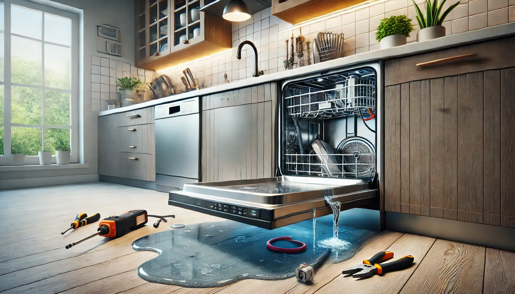 How to Fix a Leaky Dishwasher: Common Causes and Solutions - King Appliance Repair